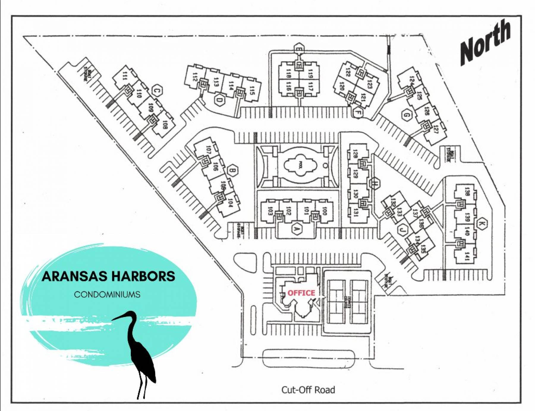 Aransas Harbors Map | Aransas Harbors Condominiums